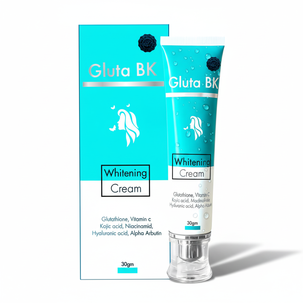 Gluta BK Whitening Cream – Advanced Brightening & Hydration – bkpharma
